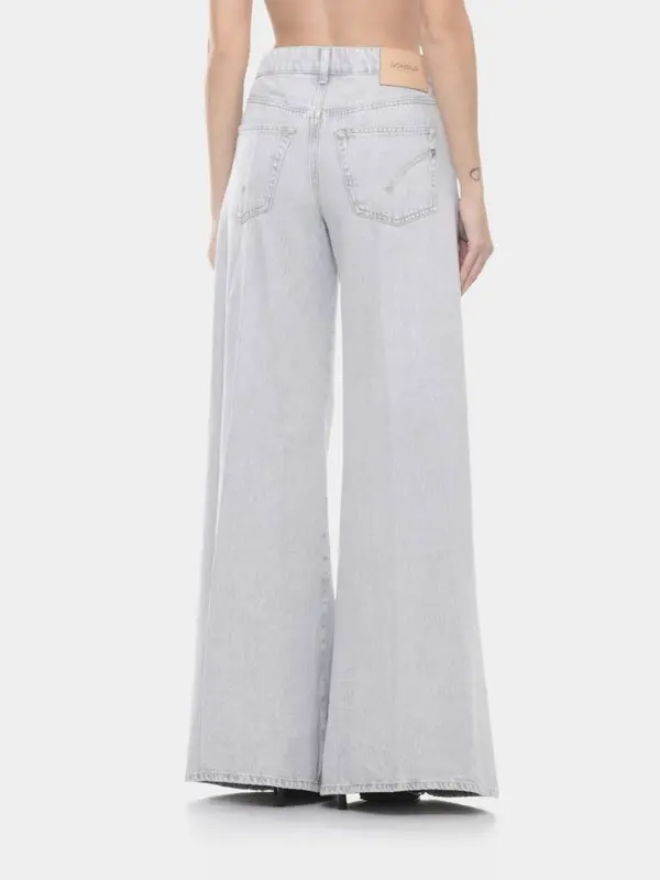 DONDUP Flare Cotton Denim Jeans