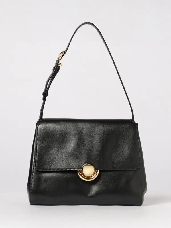 Furla Domus Leather Bag - Black