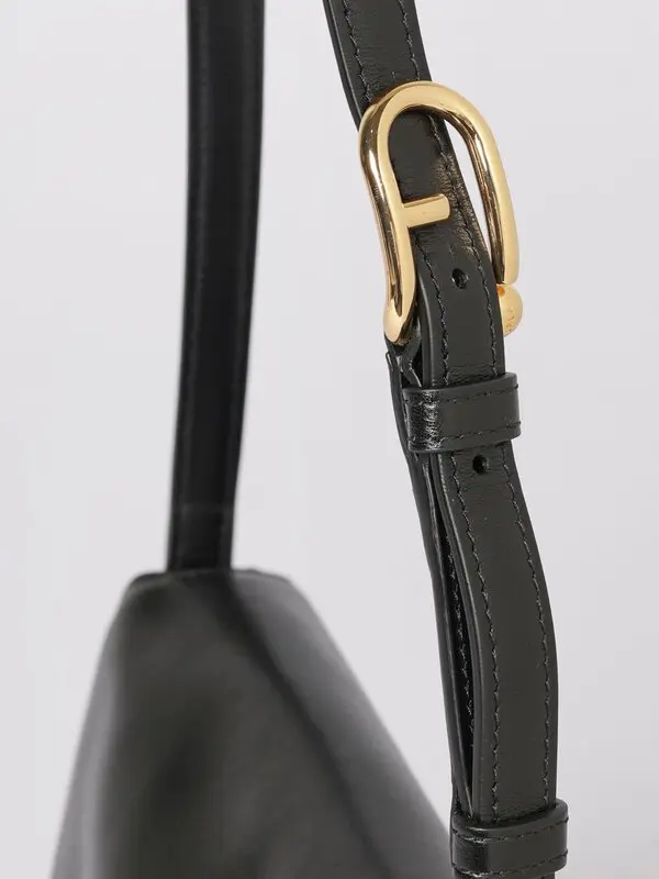 Furla Domus Leather Bag - Black