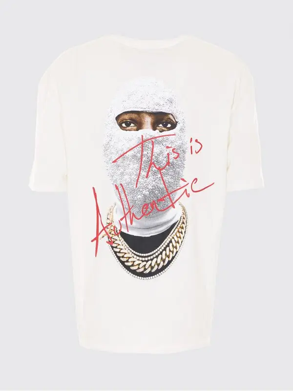 IH NOM UH NIT Printed Cotton T-shirt - White