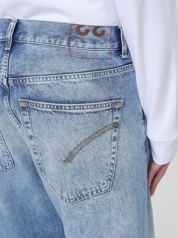 DONDUP Slim Fit Cotton Denim Jeans By