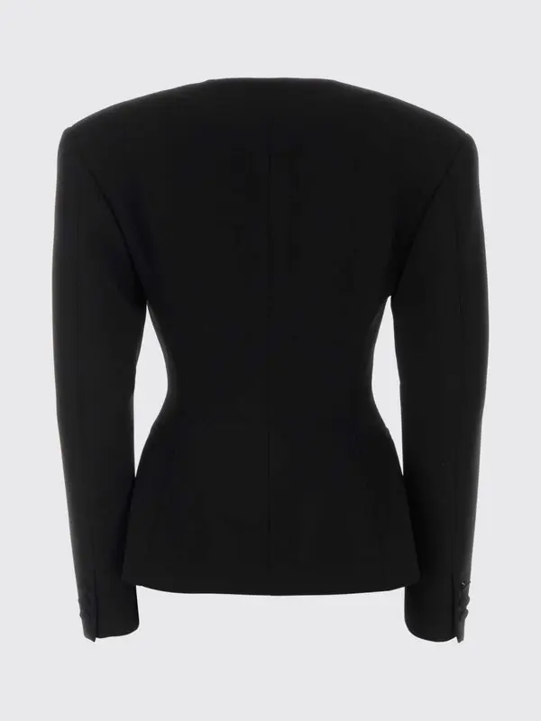 Andamane Double-breasted Polyester Blazer