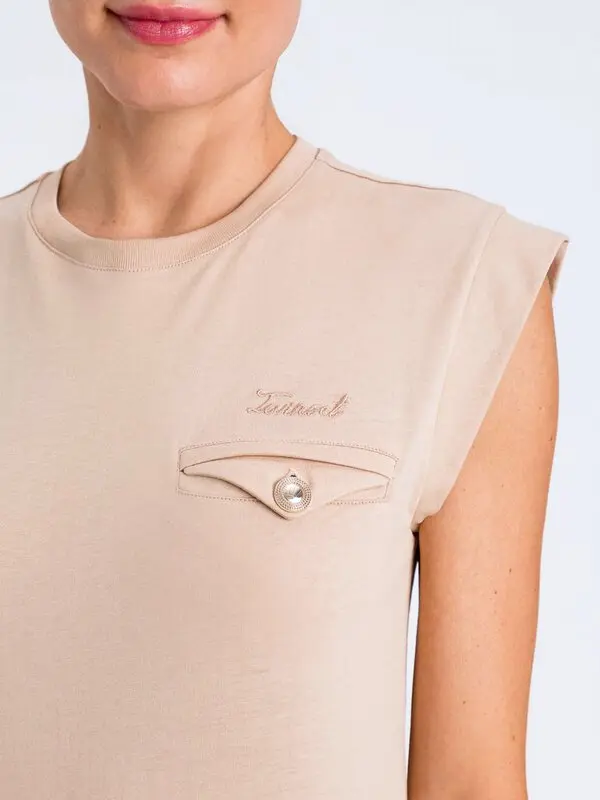 TWINSET Cotton Top With Logo