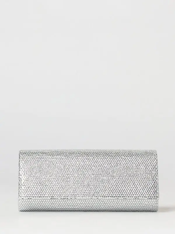 TWENTY FOURHAITCH French75 Glitter And Crystal Embellished Clutch