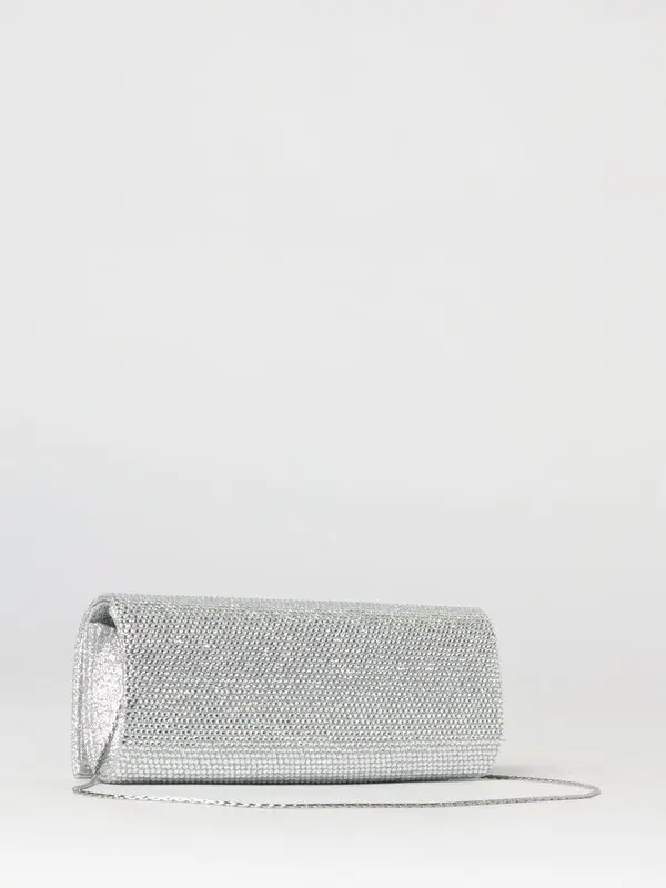 TWENTY FOURHAITCH French75 Glitter And Crystal Embellished Clutch