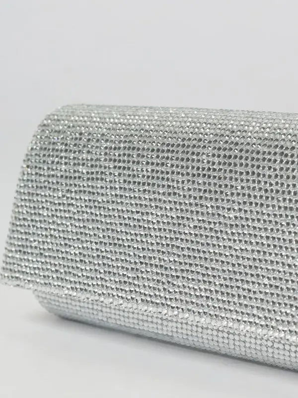 TWENTY FOURHAITCH French75 Glitter And Crystal Embellished Clutch