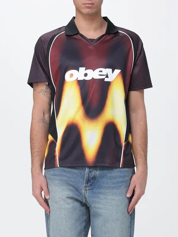 Obey Printed Jersey T-shirt - Fa01