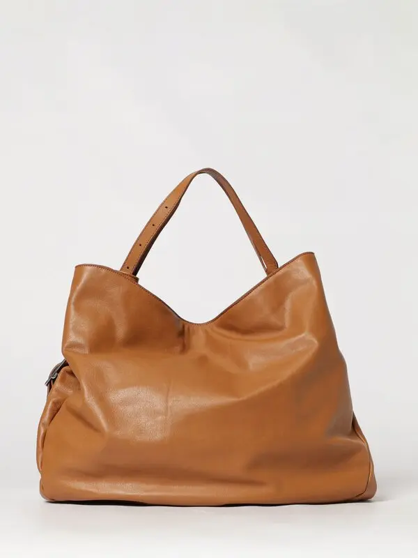 VIC MATIE Leather Bag - Brown