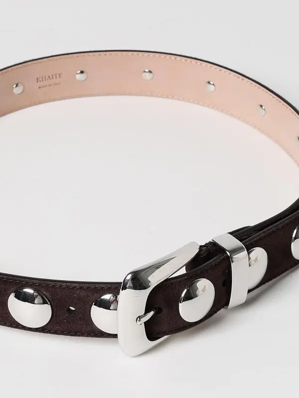 Khaite Studded Leather Belt