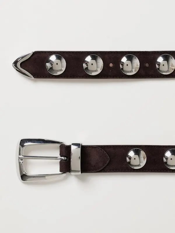 Khaite Studded Leather Belt