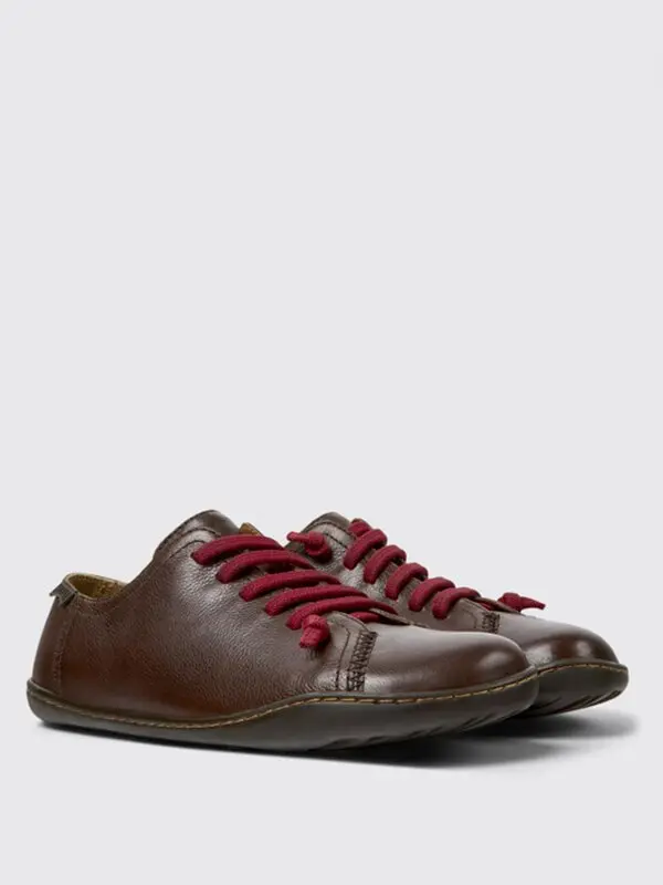 Camper Leather Lace-up Sneakers - Brown