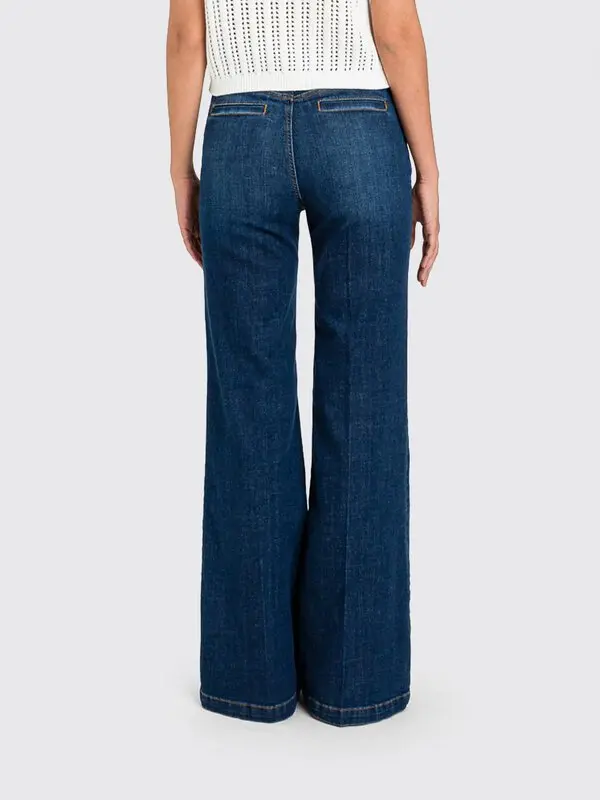 TWINSET Wide-leg Stretch Jeans