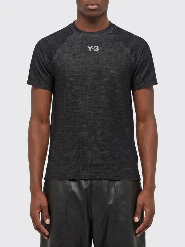 Y3 Printed Wool Blend T-shirt