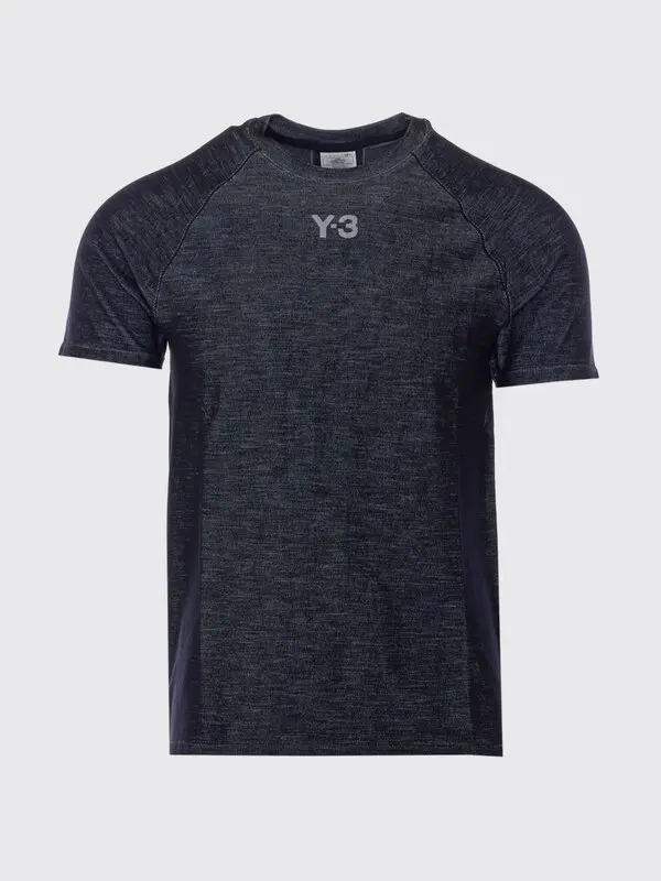 Y3 Printed Wool Blend T-shirt