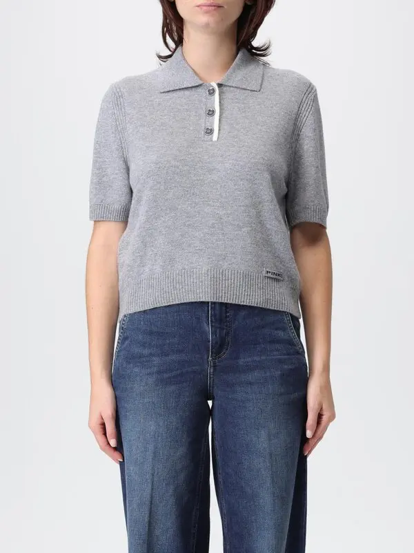 Pinko Polo Shirt Colour - Grey