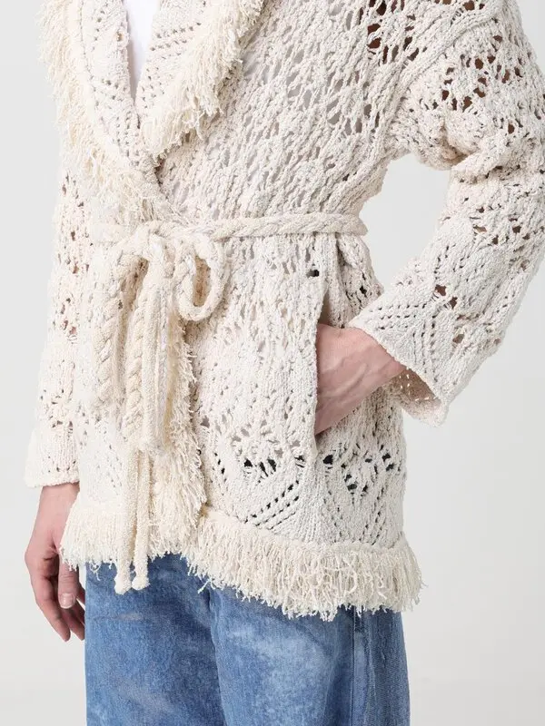 Alanui Jacquard Robe Cardigan