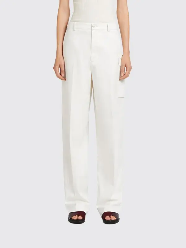 Marni Cotton Cargo Trousers