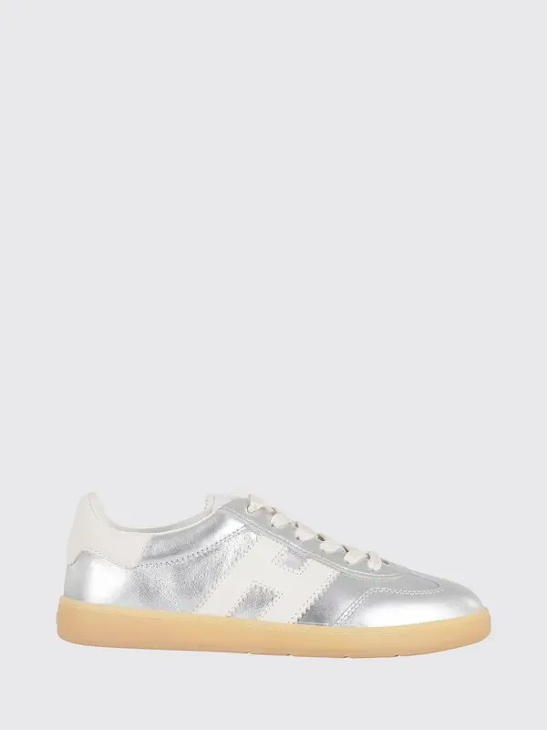 Hogan Cool Laminated Leather Sneakers