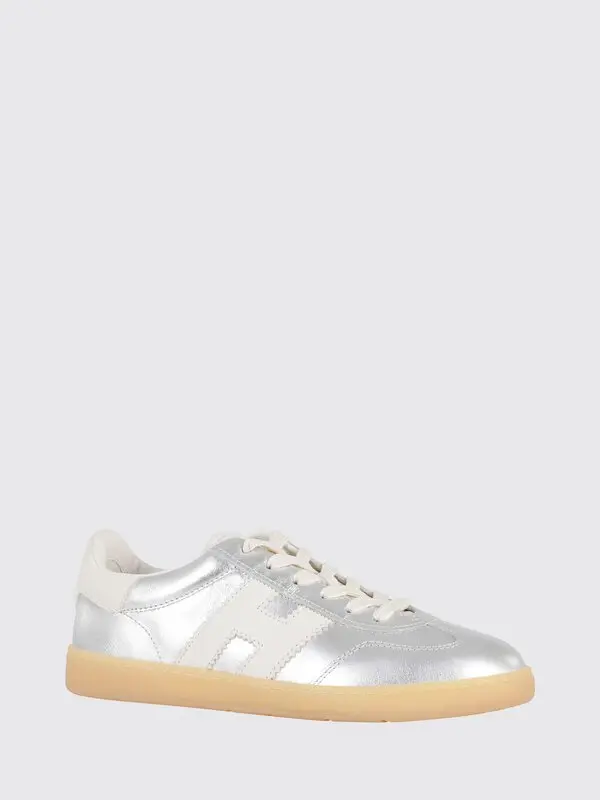 Hogan Cool Laminated Leather Sneakers