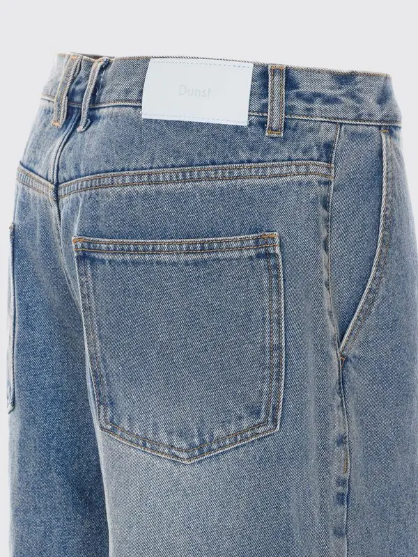 DUNST Wide-leg Cotton Denim Jeans
