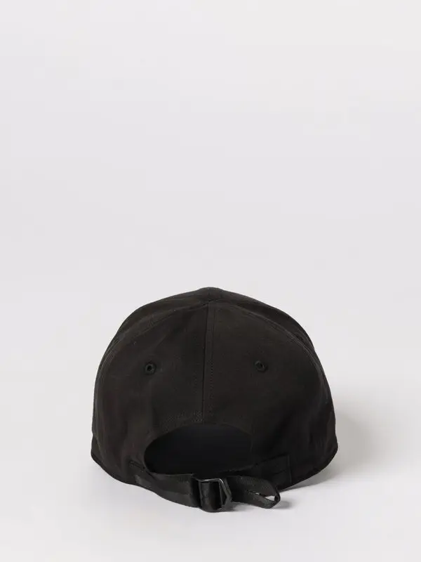 C.P. COMPANY Cotton Hat With Embroidered Logo - Black