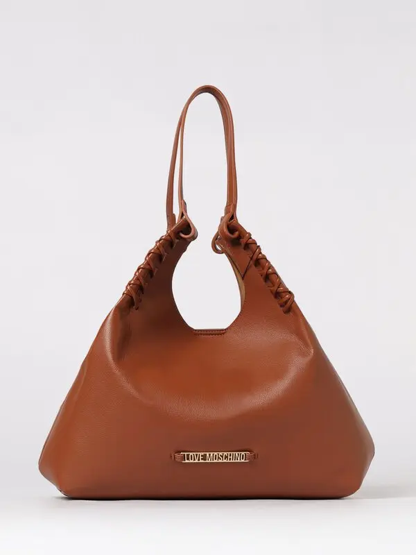 Moschino Faux Leather Shoulder Bag