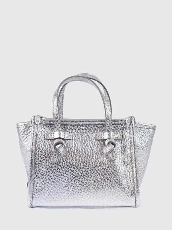 GIANNI CHIARINI Miss Marcella Hammered Leather Bag
