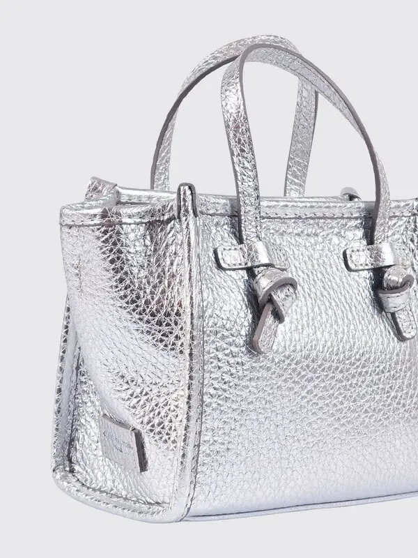 GIANNI CHIARINI Miss Marcella Hammered Leather Bag