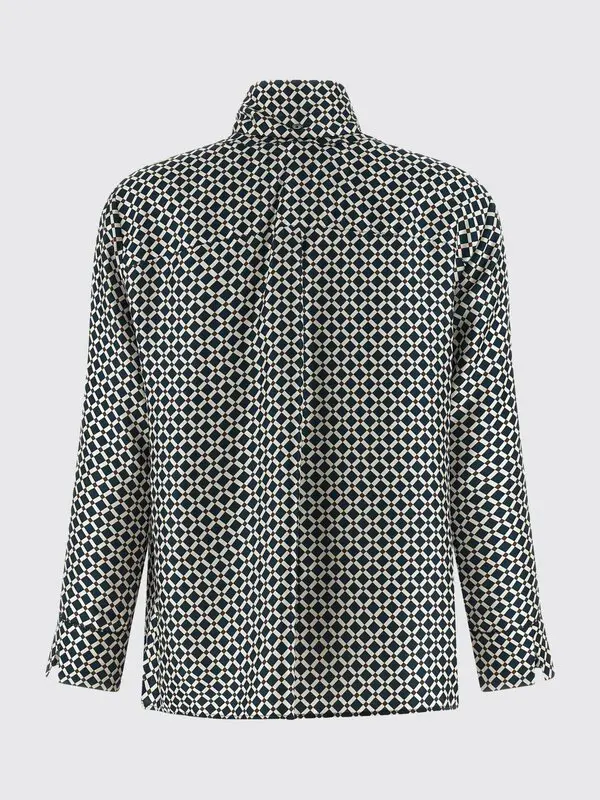 Max Mara Printed Georgette Shirt