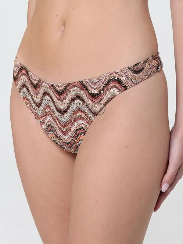 MC2 SAINT BARTH Abstract Wave Bikini Bottom