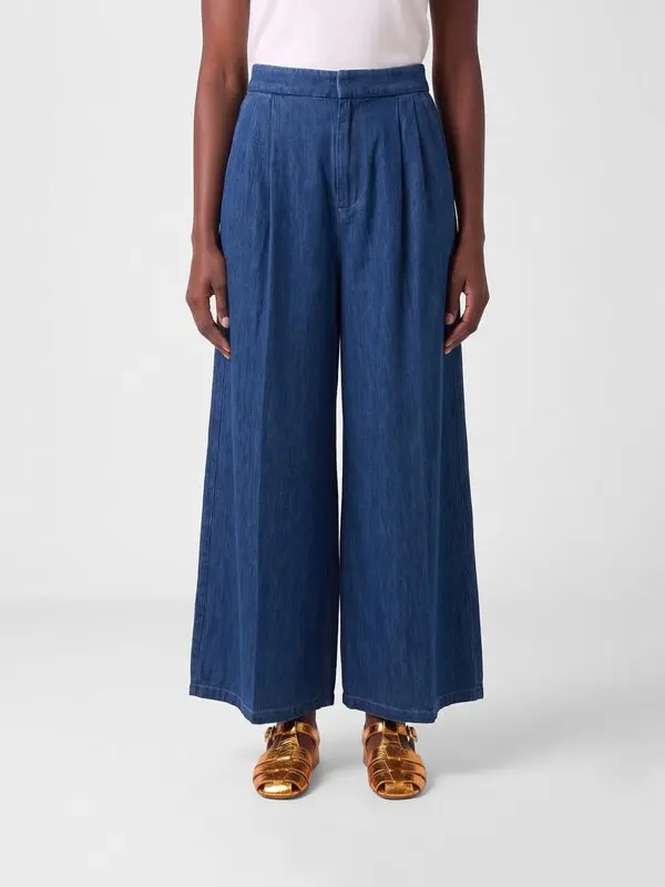 Max Mara Wide-leg Denim Jeans