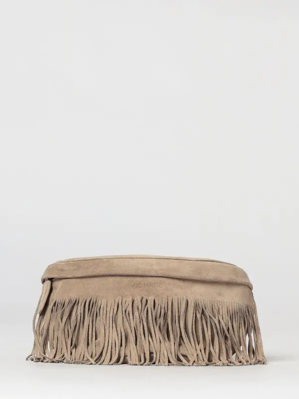 VIC MATIE Suede Bag With Fringes