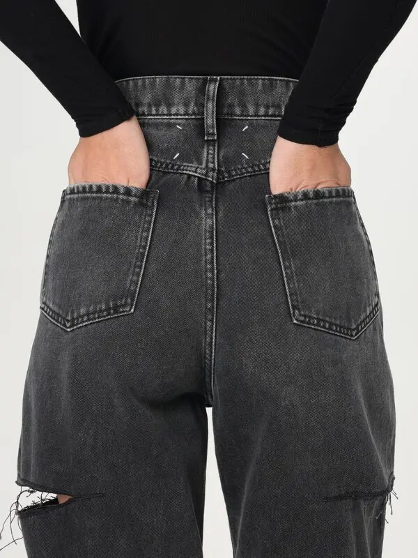 MAISON MARGIELA Wash Wide Leg Jeans
