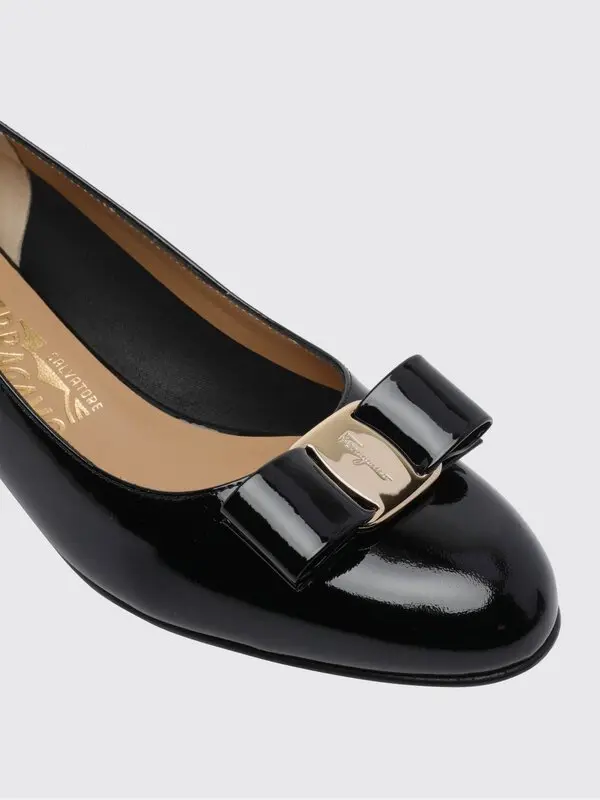 FERRAGAMO Vara Patent Leather Pumps