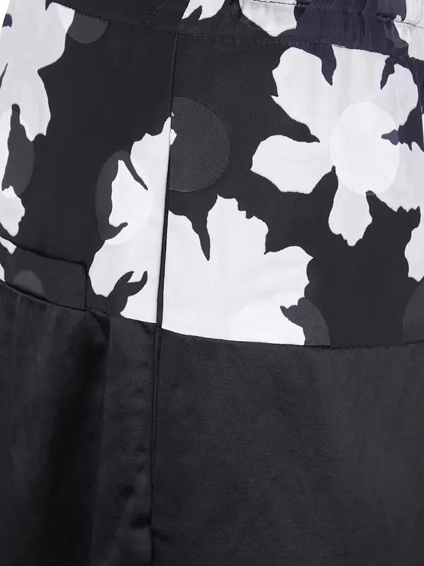 Dries Van Noten Floral Print Palazzo Trousers