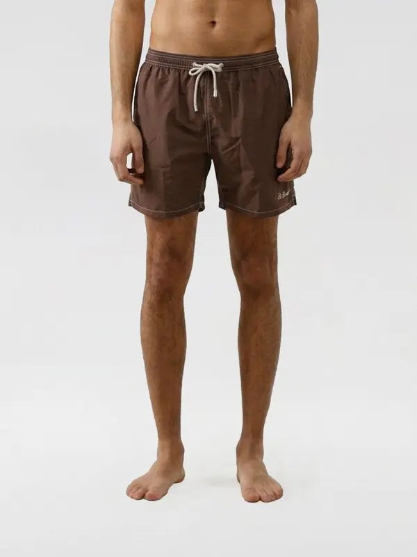 MC2 SAINT BARTH Checked Nylon Swim Shorts - Dark