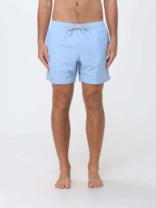 MC2 SAINT BARTH Checked Nylon Swim Shorts - Dust
