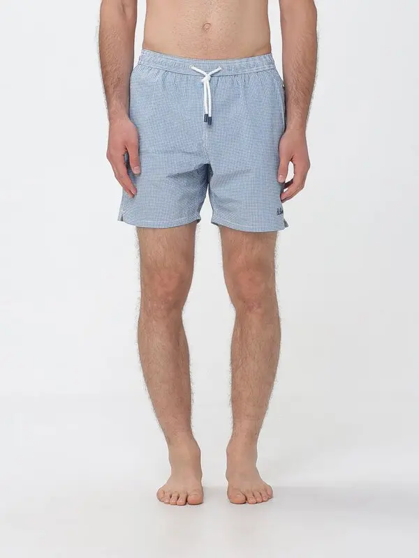 MC2 SAINT BARTH Checked Nylon Swim Shorts - Multicolor