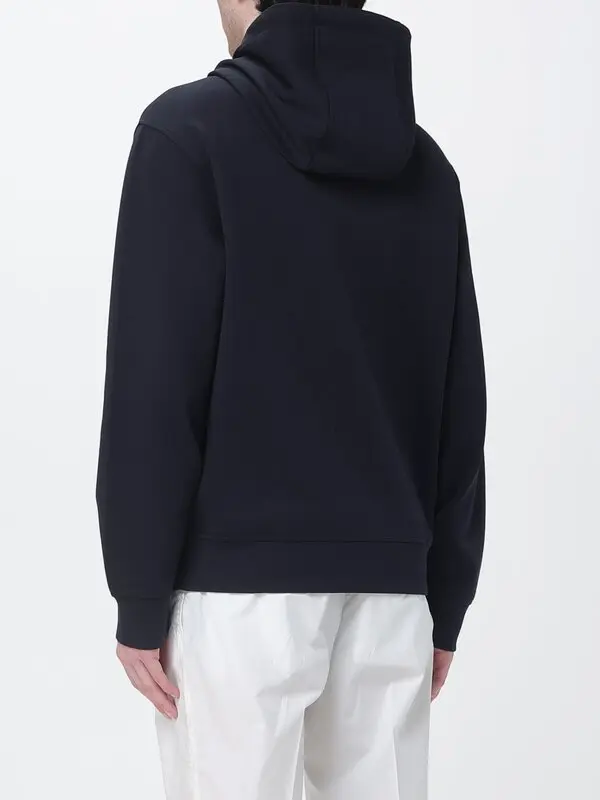 Emporio Armani Cotton Hooded Sweatshirt