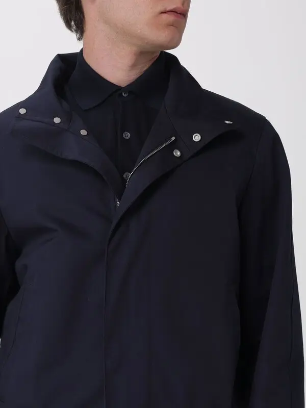 LARDINI Cotton Drill Windbreaker Jacket