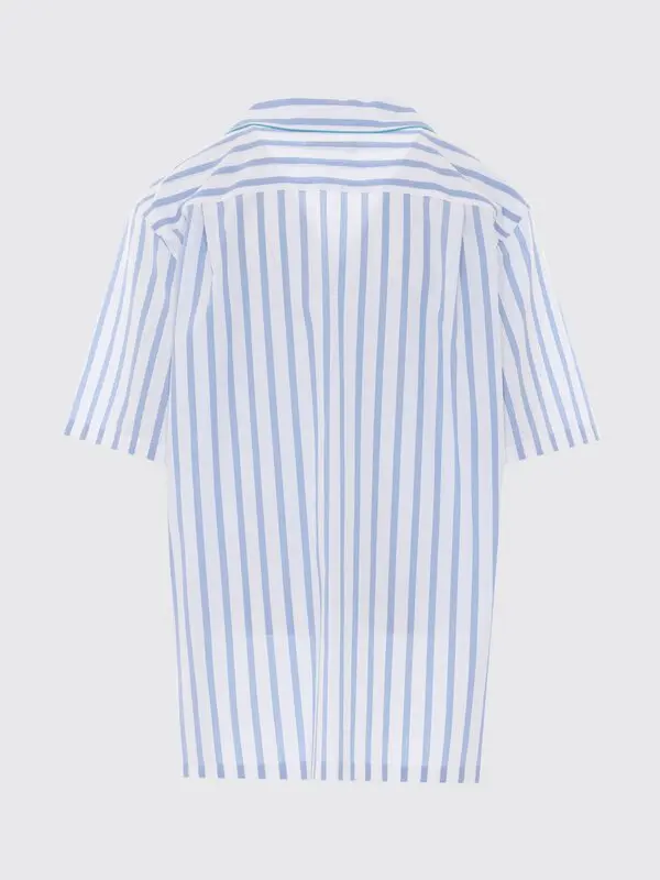 Dolce & Gabbana Striped Cotton And Silk Shirt