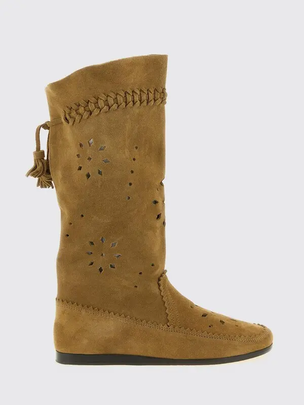 Isabel Marant Étoile Welky Perforated Suede Boots