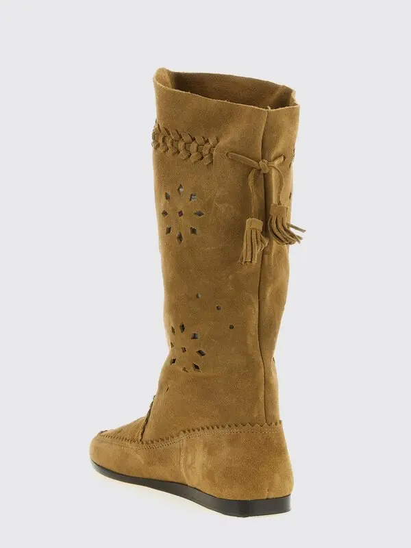Isabel Marant Étoile Welky Perforated Suede Boots