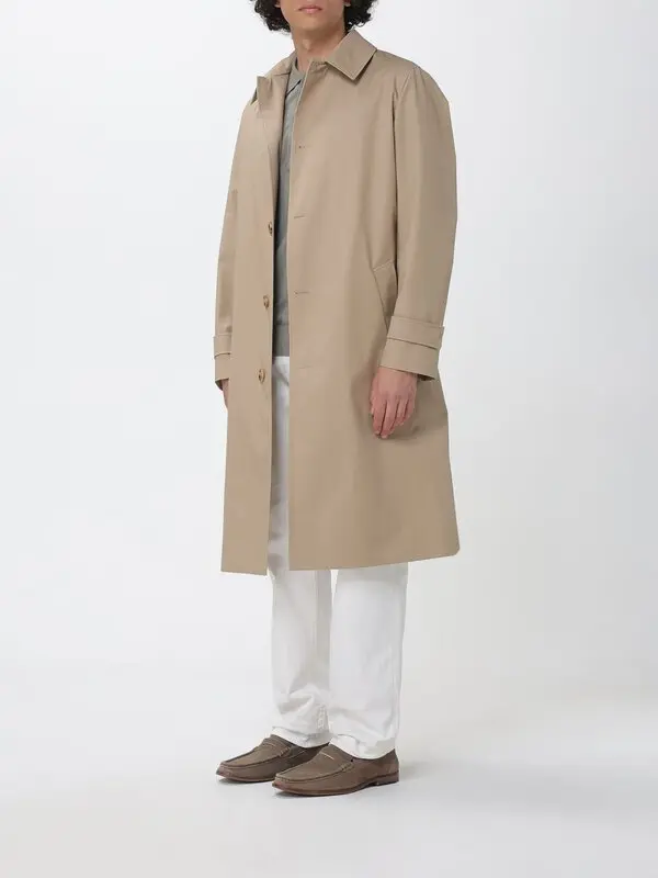 LARDINI Cotton Blend Raincoat