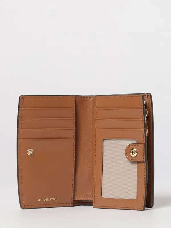 Michael Kors Bryant Grained Leather Wallet - Brown