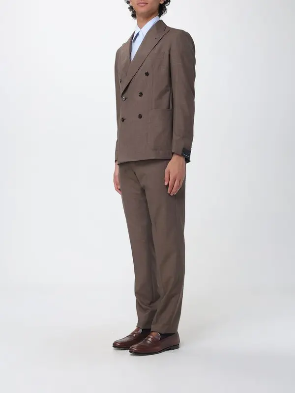 Tagliatore Double-breasted Virgin Wool Suit