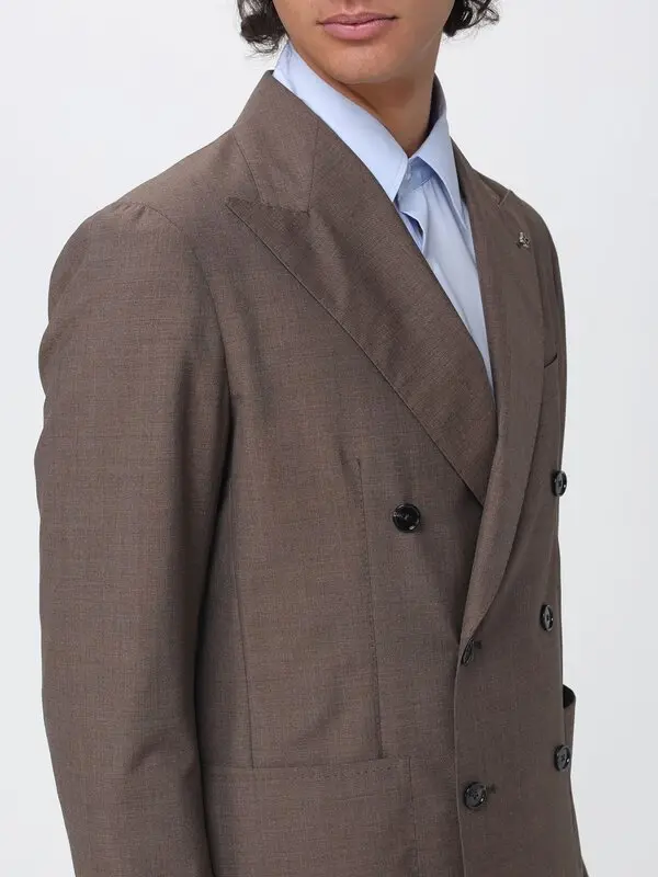 Tagliatore Double-breasted Virgin Wool Suit