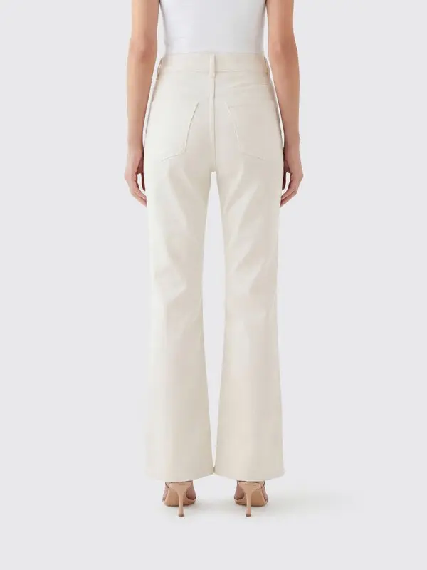 Federica Tosi Flared 5 Pocket Jeans - Nude