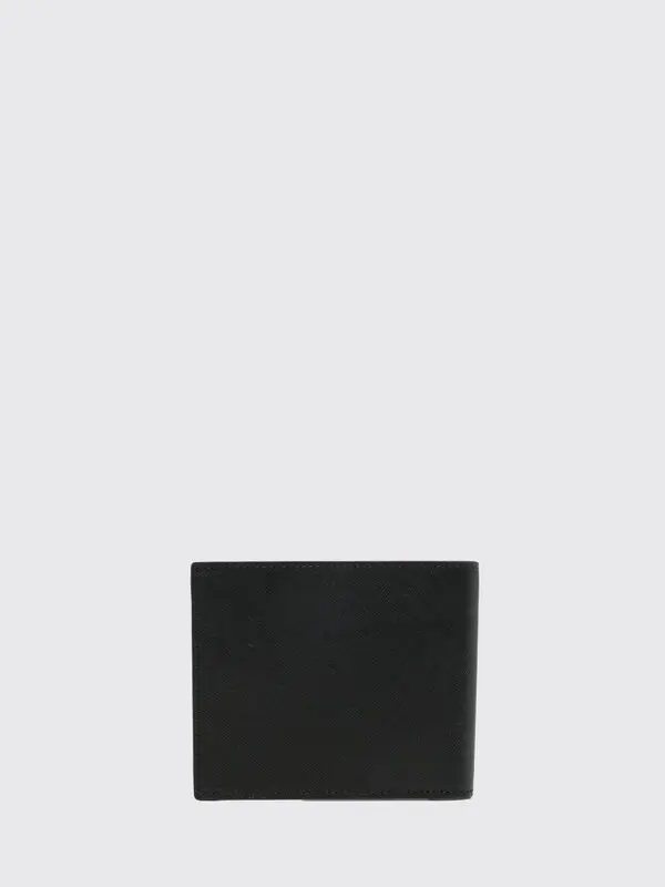Paul Smith Bifold Leather Wallet With Interior Graphic Print