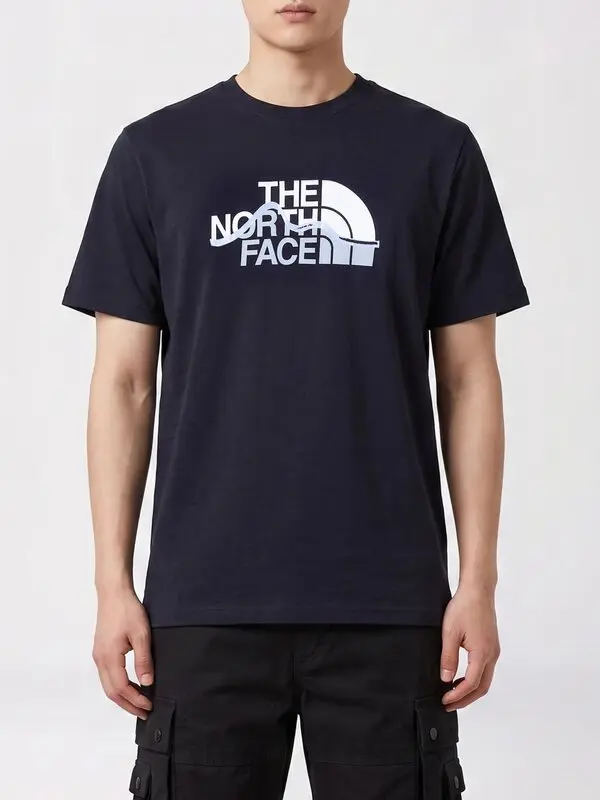 The North Face Cotton T-shirt With Logo - Black